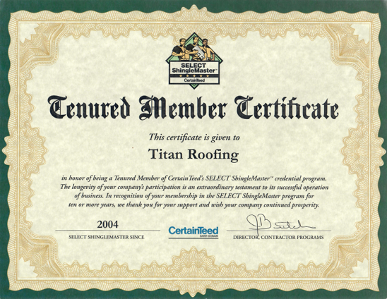 Select Shingle - Titan Roofing